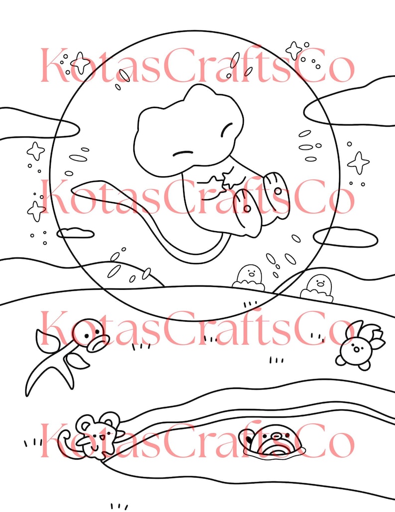 Bubble Mew Layered Svg and Png - Etsy