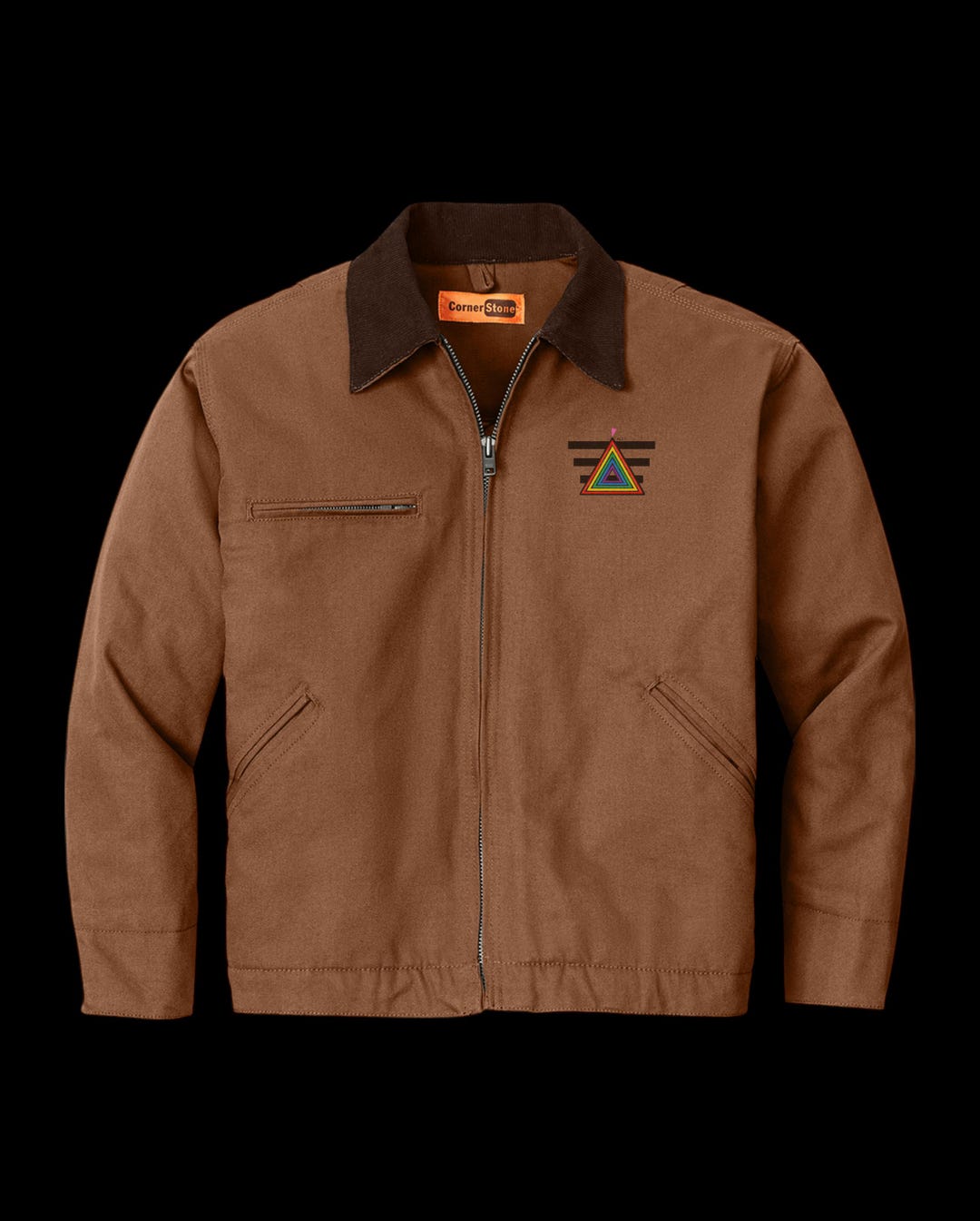 Ally LGBTQ+ Embroidered Work Jacket - Etsy