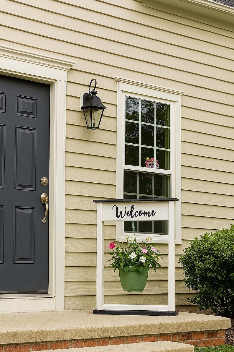 Welcome Plant Stand - Etsy