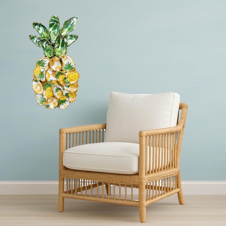 Oyster Shell Pineapples - Etsy
