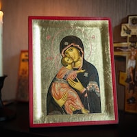 HAND PAINTED Byzantine Icon of Saint Paisios - Etsy UK