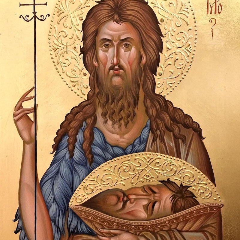St John Icon Orthodox - Etsy