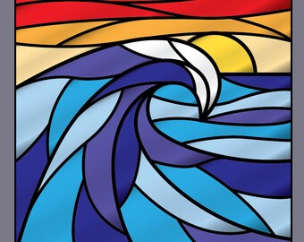 Stained glass patterns | Etsy