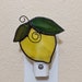 Digital Stained Glass Pattern - Lemon Nightlight • Resale Friendly - Etsy