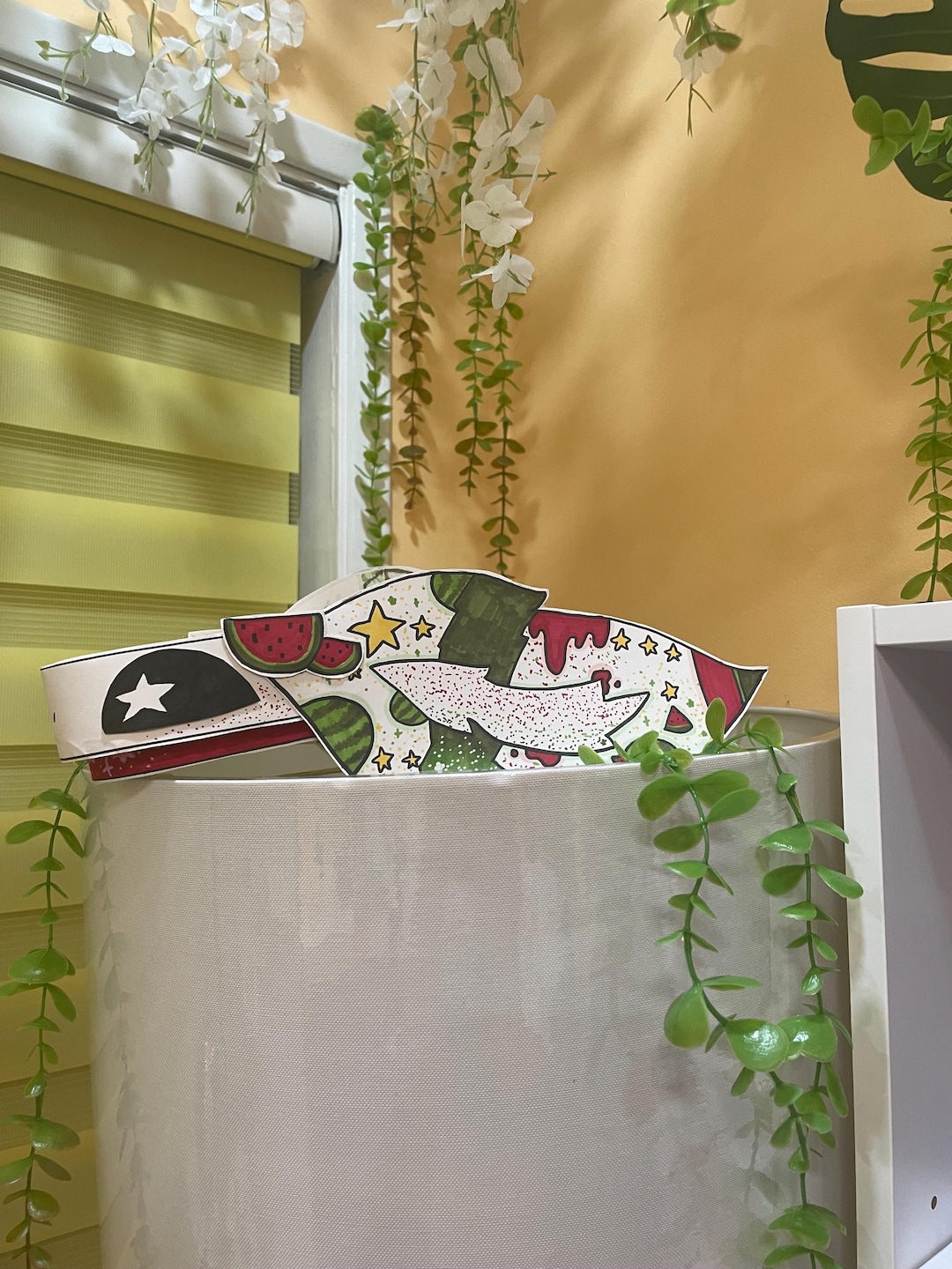 Meiko - Handmade Paper Dragon Puppet [ Watermelon Themed! ] - Etsy