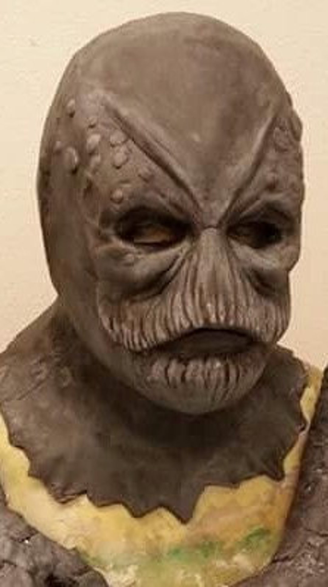 Clay Man Mask Full Head - Etsy