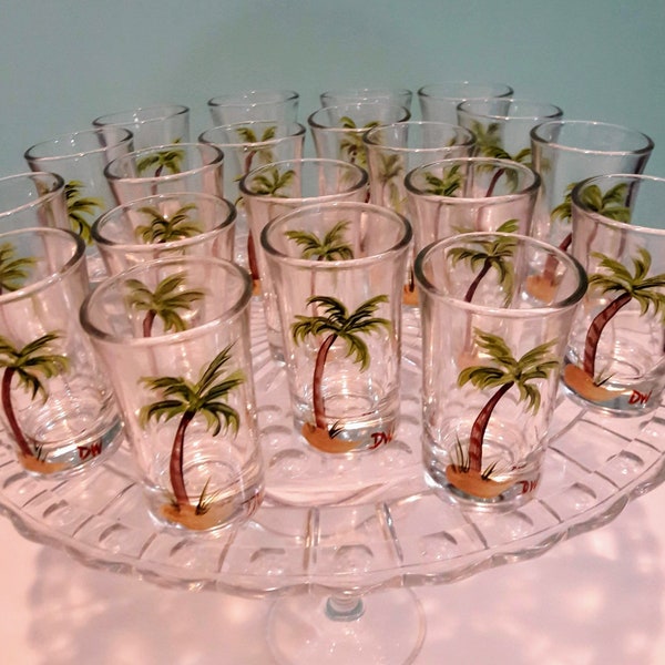Wedding Shot Glasses Palm Tree - Etsy