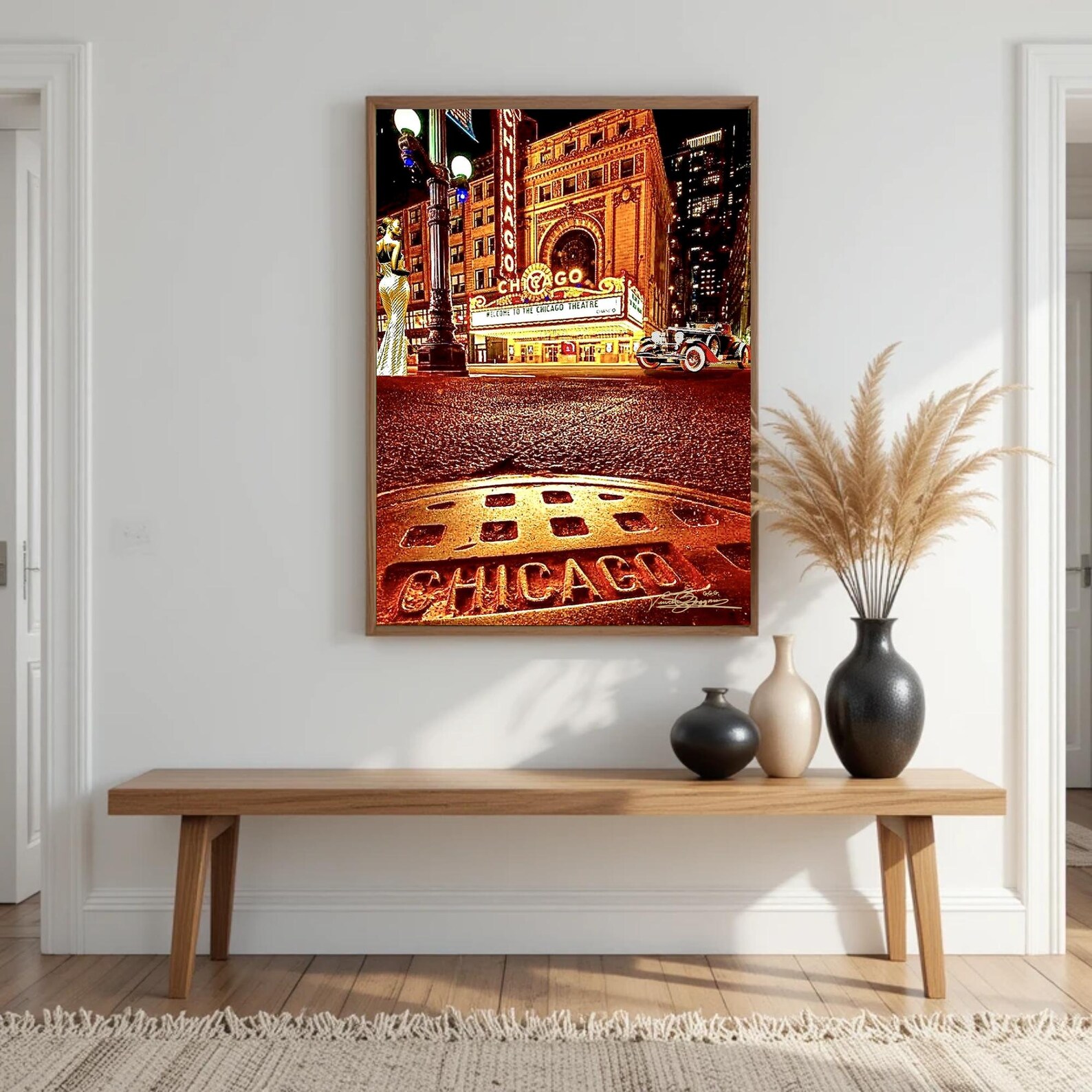 Chicago Theater Photography Wall Art, Chicago Landmark Prints, Chicago ...