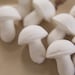Medium Button Mushrooms - 28 X 35mm Spun Cotton Craft Shapes, 12 Pcs ...
