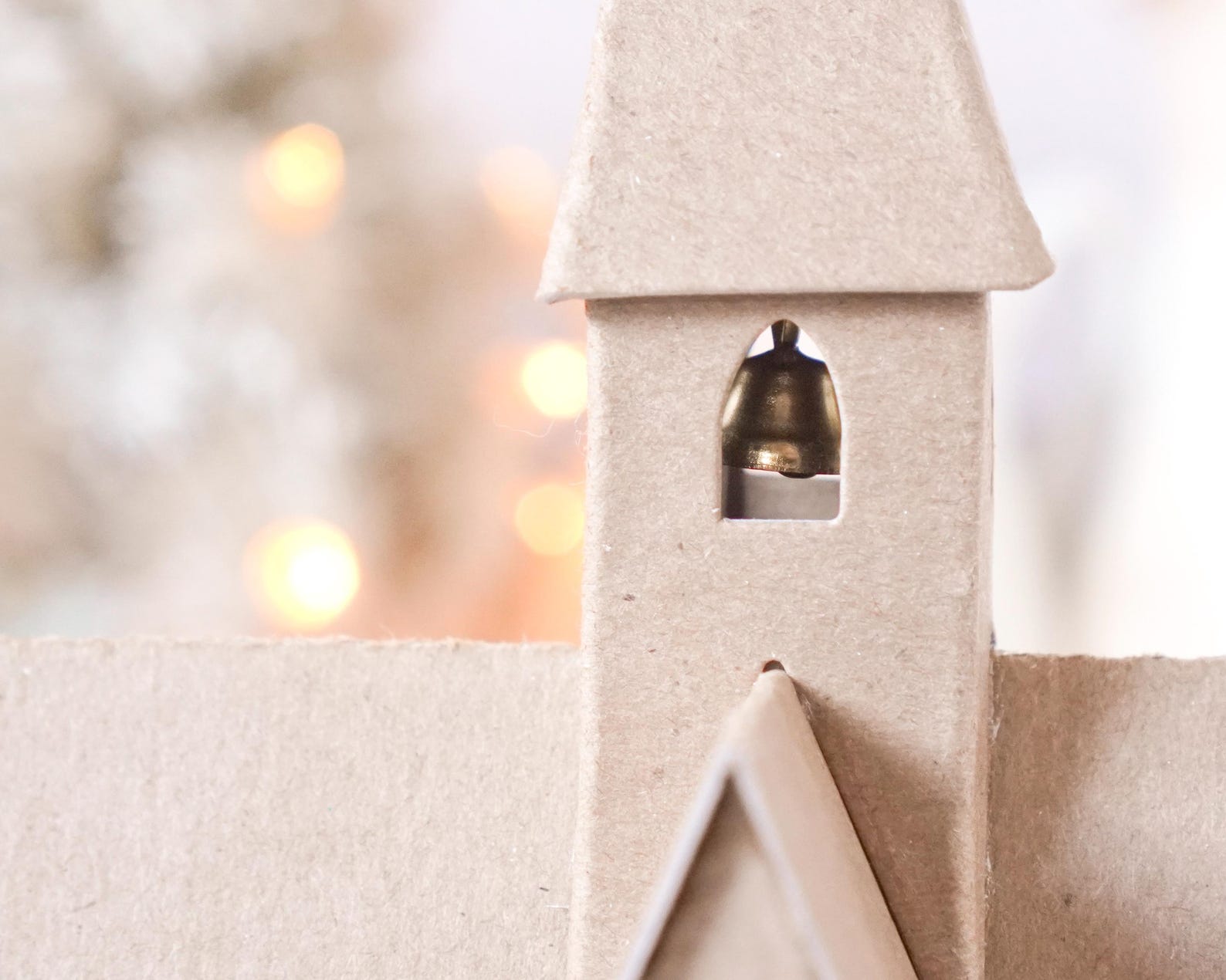 Village Church Kit - DIY Flat Pack Chipboard Christmas Church - Etsy