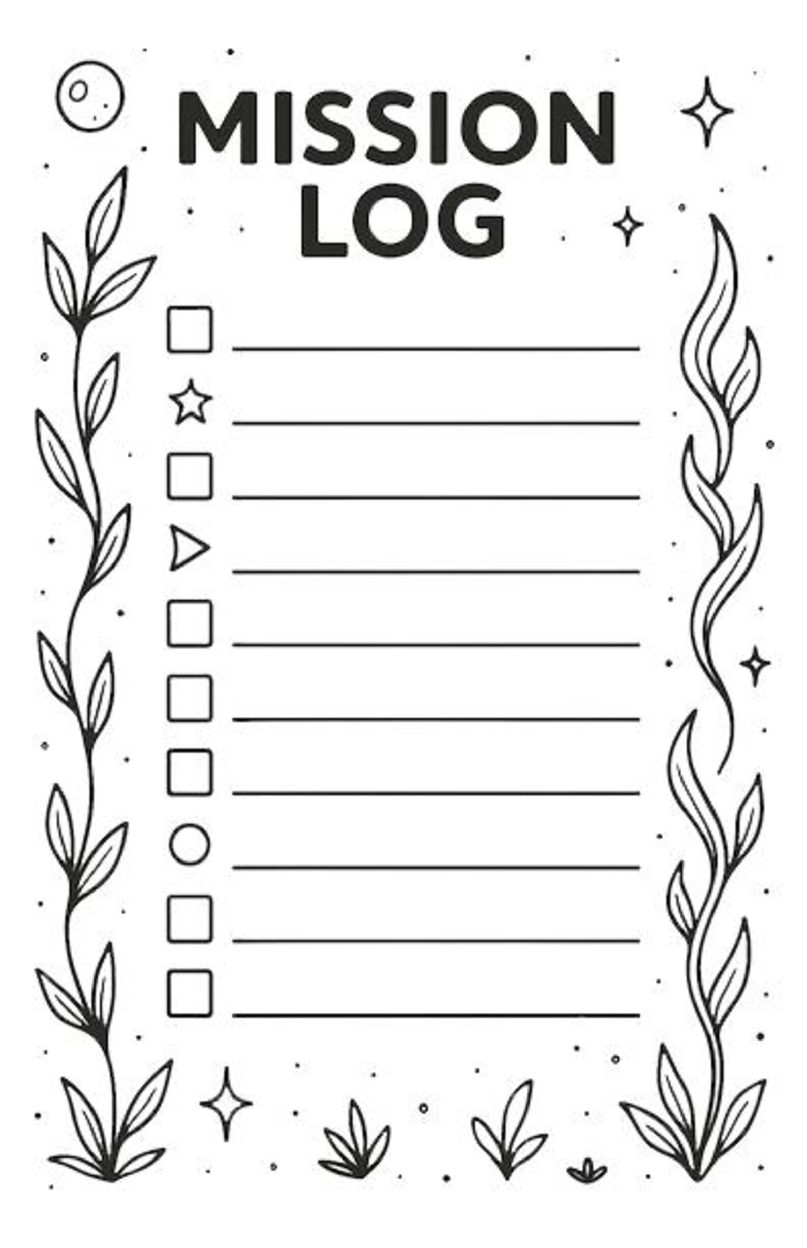Alien Printable Bundle – 4 Sci-fi Note Pages - Etsy