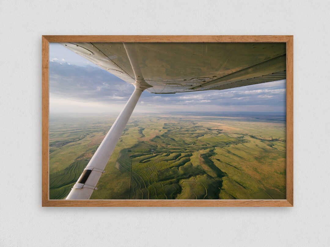 Aerial Photo Print, Aerial Landscape, Plane Photo, Plane Art Print ...