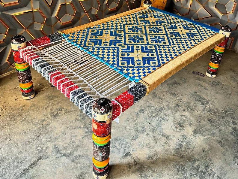 Indian Charpai | Indian Wood Charpai | Indian Wood Hand Made Charpai ...