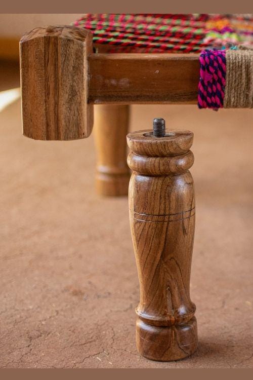 Indian Charpai | Indian Wood Charpai | Indian Wood Hand Made Charpai ...