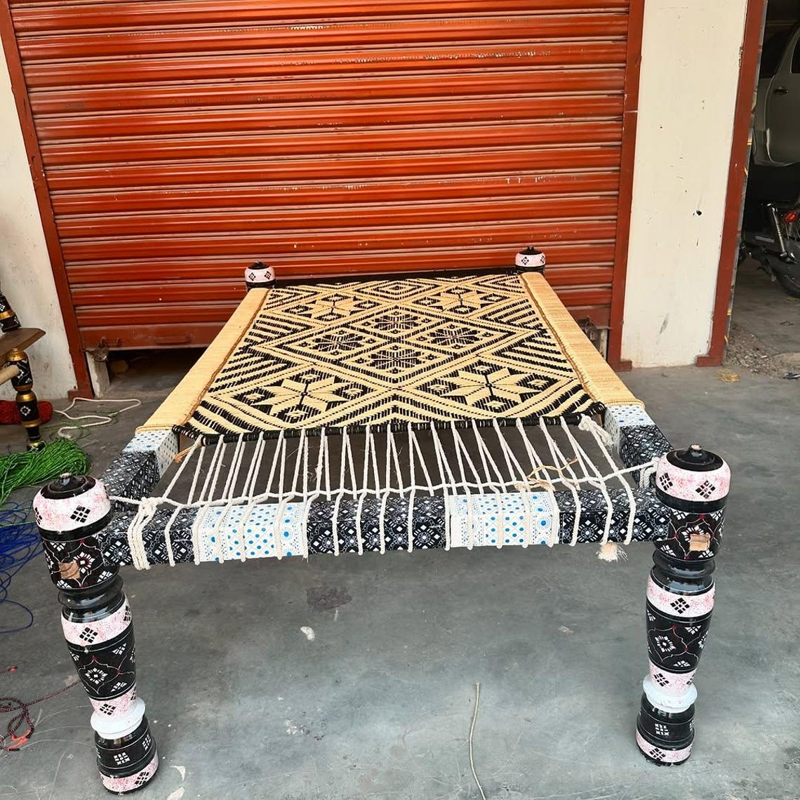 Indian Charpai | Indian Wood Charpai | Indian Wood Hand Made Charpai ...