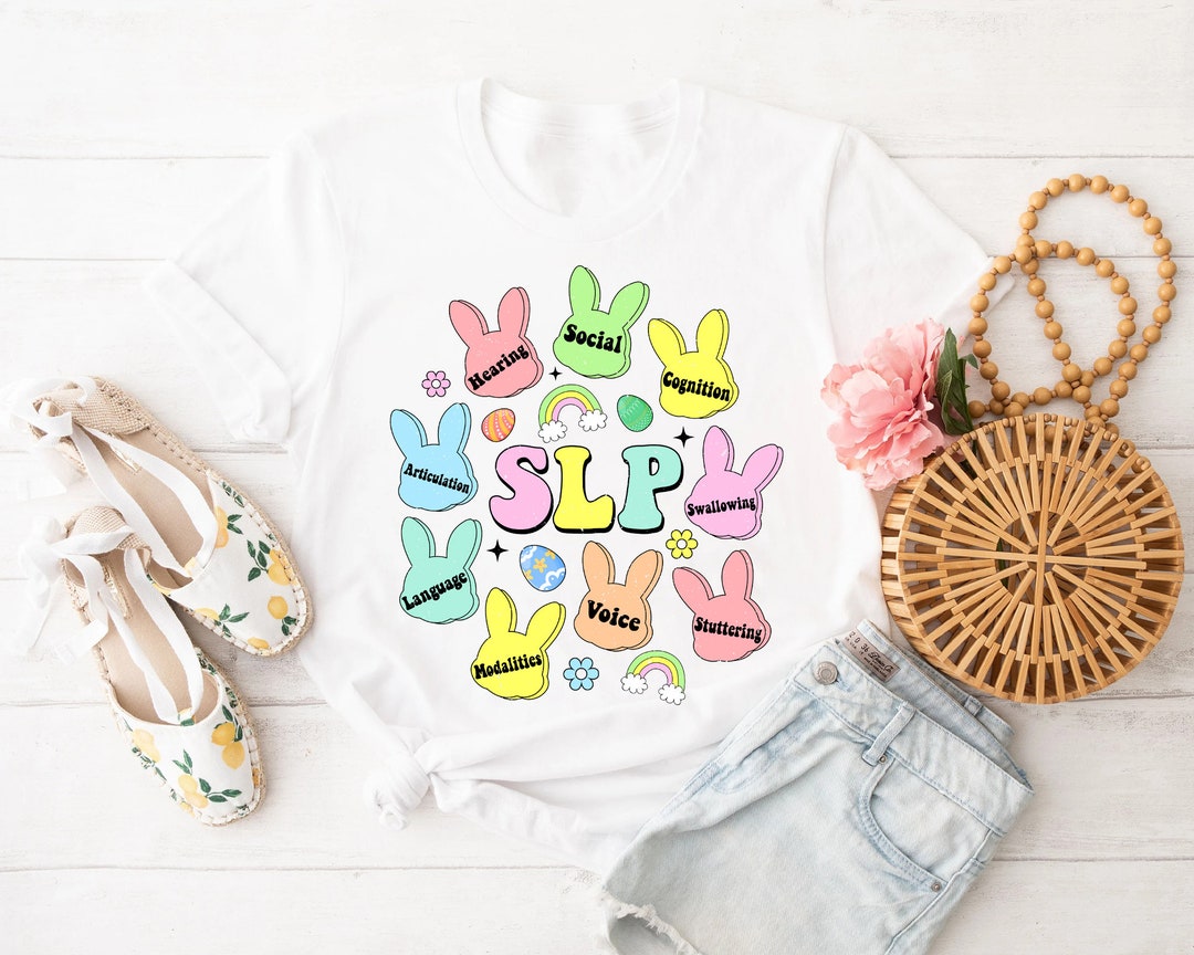 SLP Easter Shirt, Speech Therapy Easter Shirt, Speech Language ...