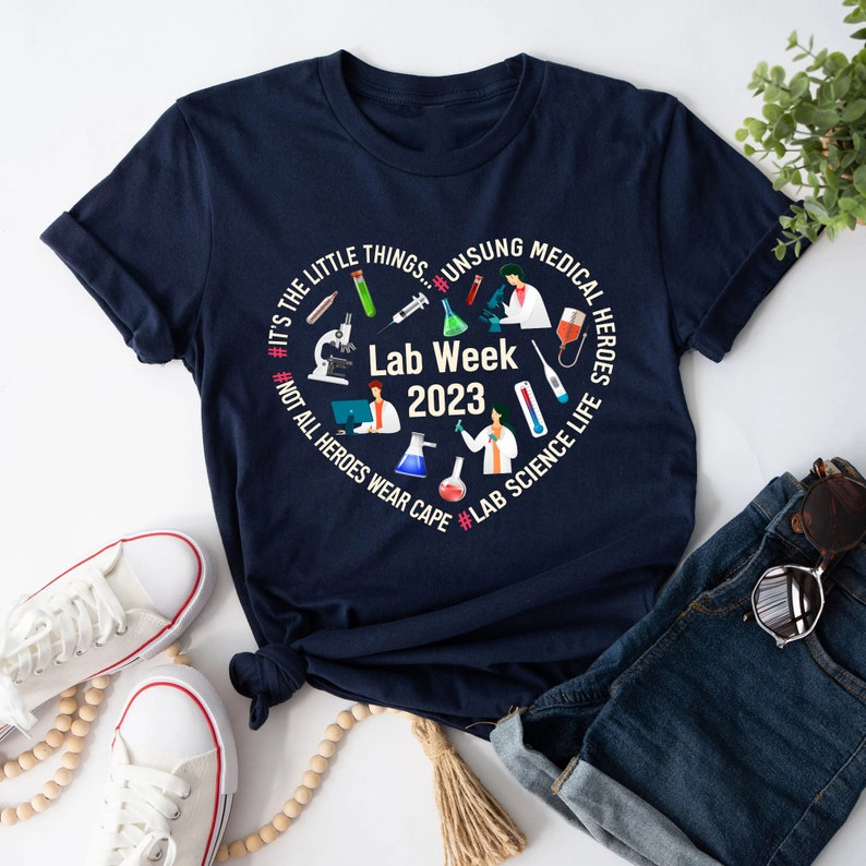 Lab Week 2023 Shirt, Lab Tech Shirt, Lab Scientist Shirt, Phlebotomist ...