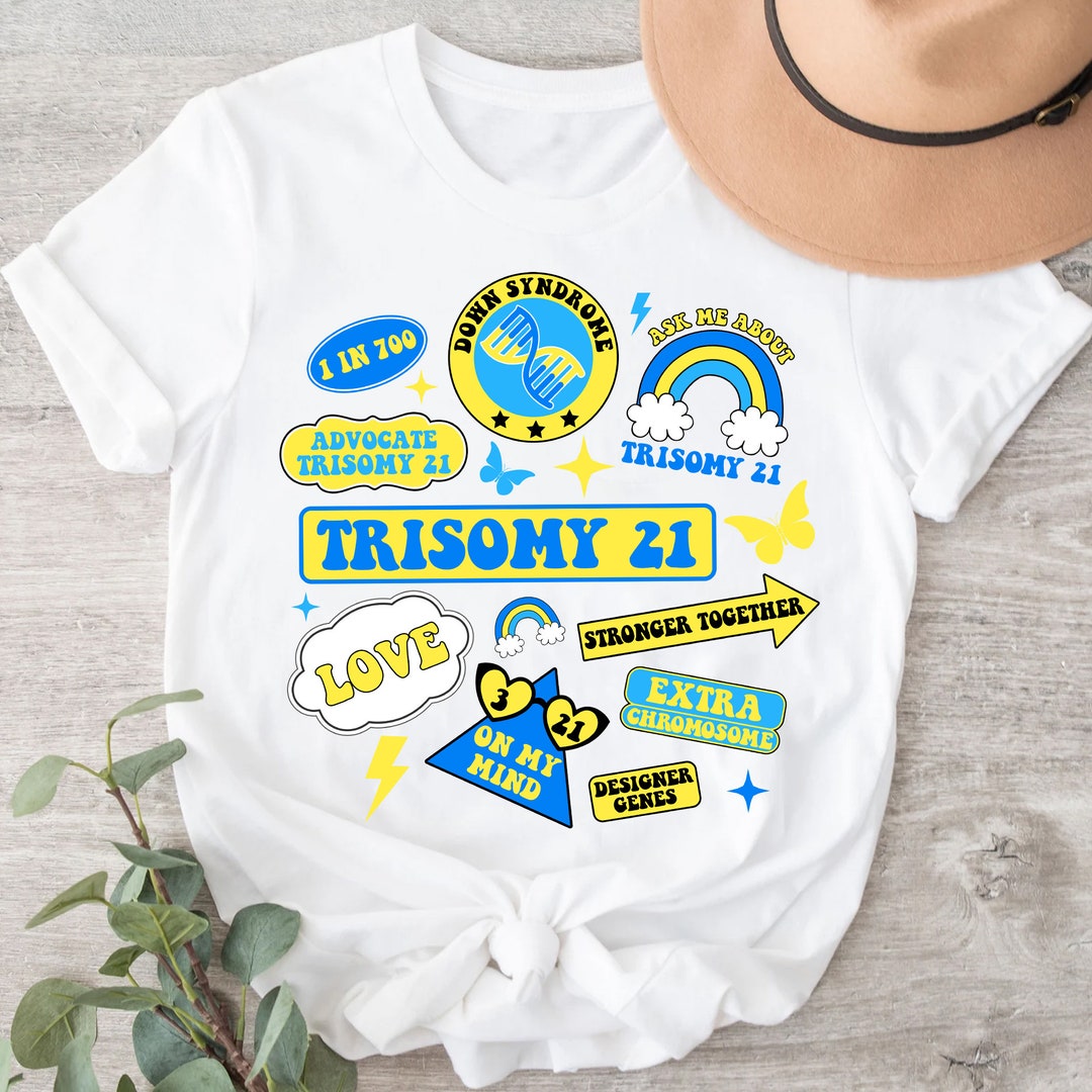 Trisomy 21 Shirt, World Down Syndrome Shirt, Extra Chromosomes Shirt, T21 Shirt for Kids ...