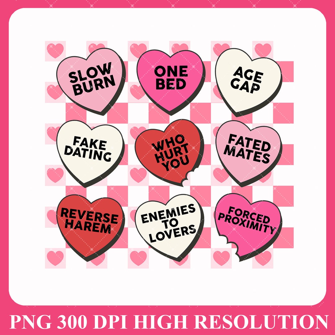 Conservation Heart Valentines Day PNG, Bookish Valentine's Day Design ...