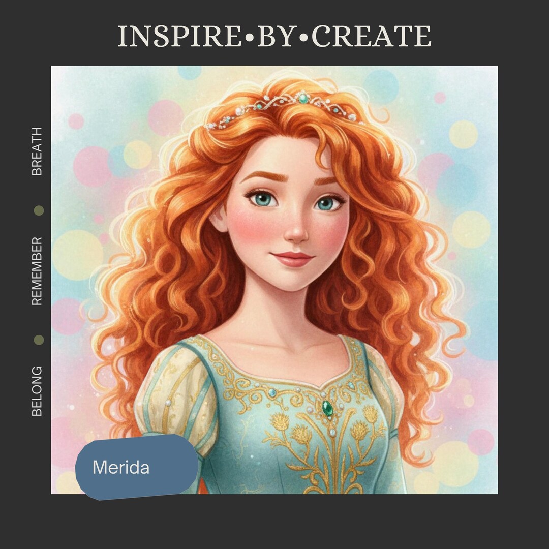 Maiden of the Wild Highlands - Whimsical Maiden Art Collection - Etsy