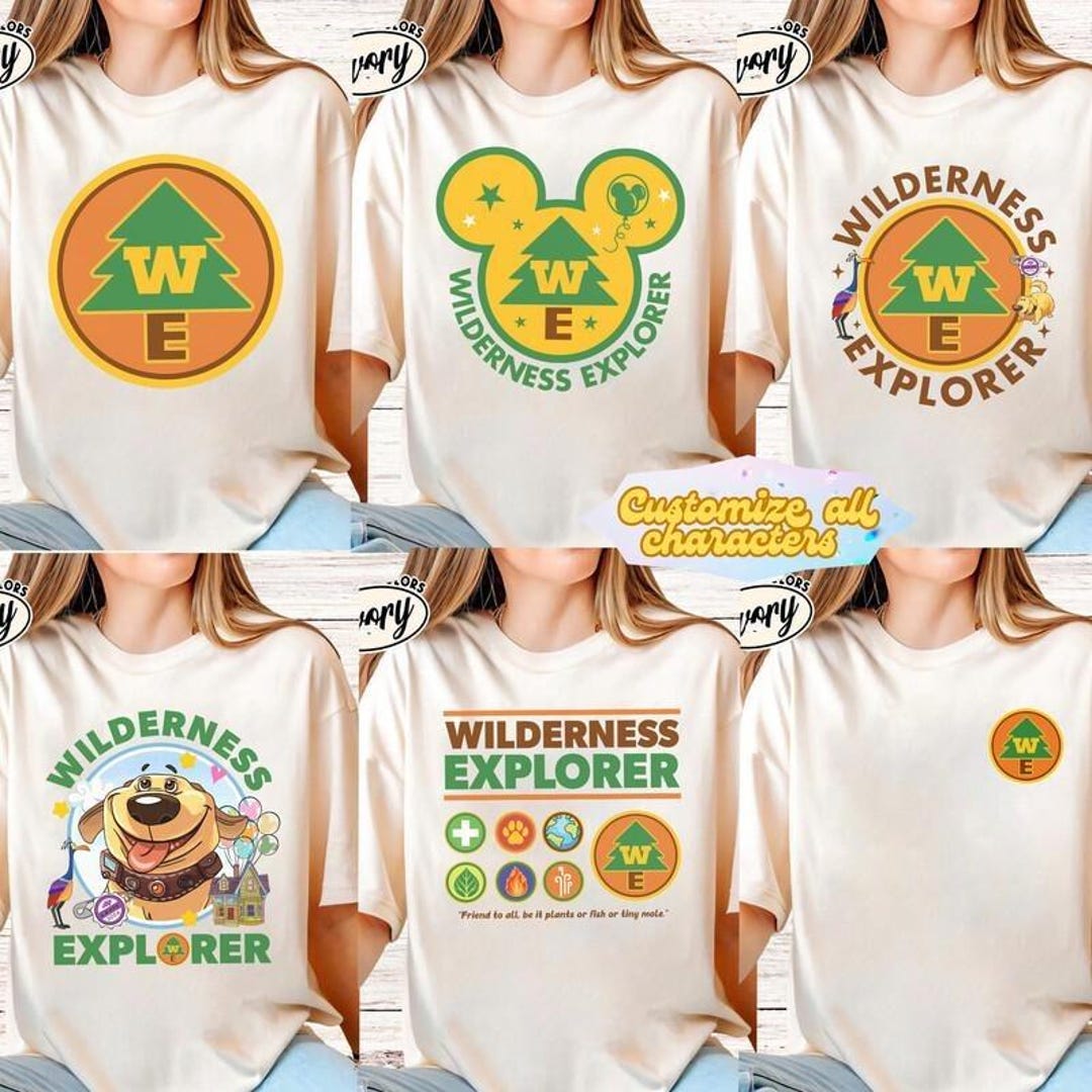 Wilderness Explorer Disneyup Shirt, Adventure is Out There Carl Ellie ...