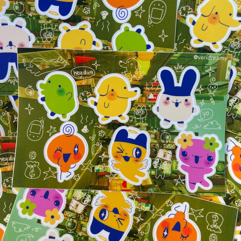 Tamagotchi Journal Case - Etsy