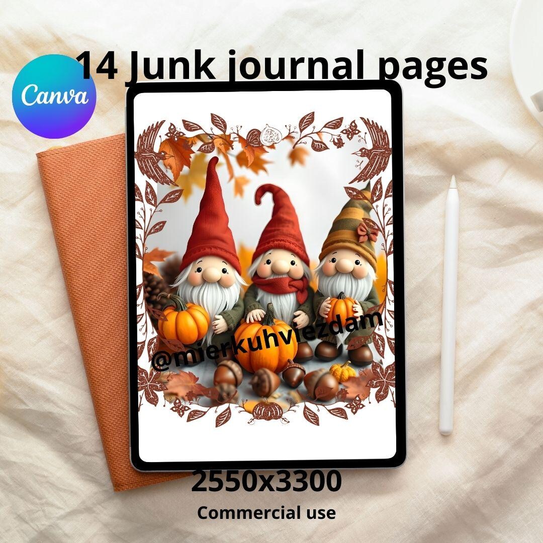 Autumn Forest Creature Clip Art: Whimsical Fall Characters (14 JPG ...