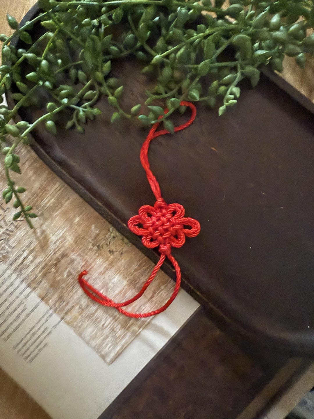 Handmade Red Chinese Knot – Symbol of Blessings & Unity | Lucky Charm ...