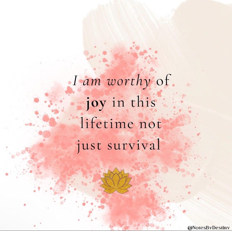 15 Printable Affirmations Cards | Self Love and Healing Digital Deck ...