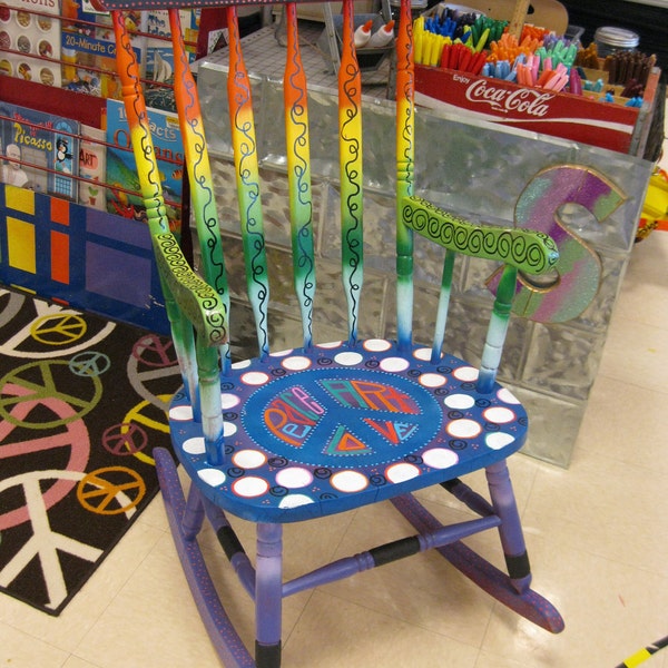 Teacher Chair - Etsy