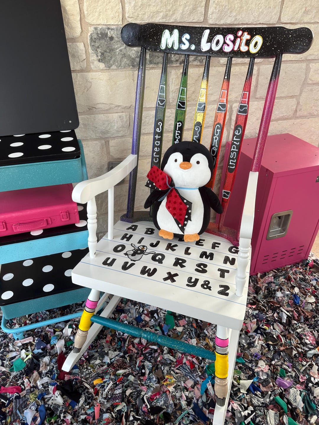Teacher Created for a Rockin’ Teacher Rocking Chair Will Ship in 2 ...