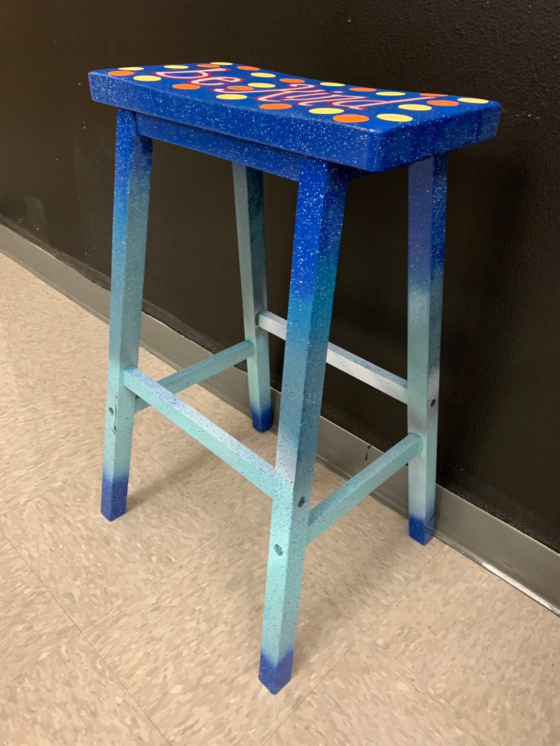 Be NICE Be KIND Pick 1 of These Funky Bar Stool Saddle BAR - Etsy