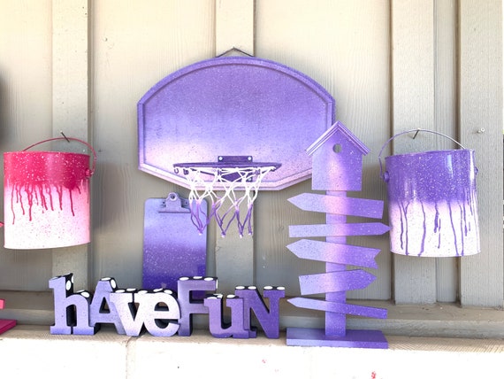 Purple Teachers Classroom Fun Time Kit Includes 5 Items Wood - Etsy