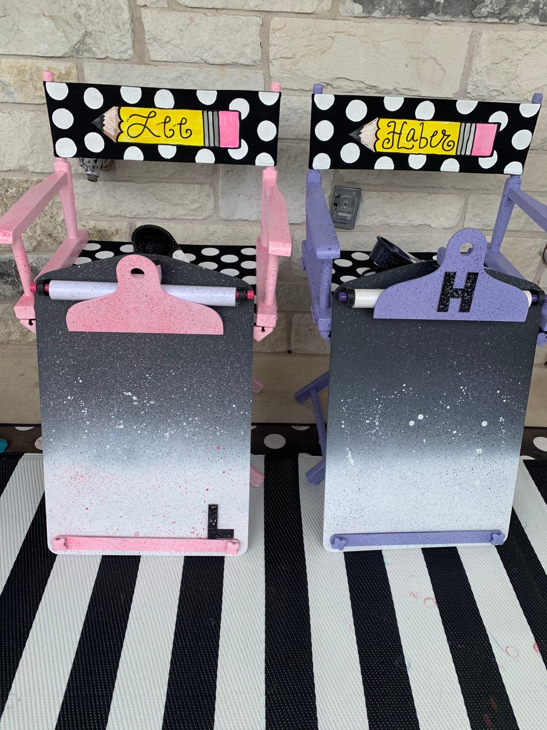 JUMBO Clipboard Wall Easel With Paper Roll or Use the Chalkboard With ...