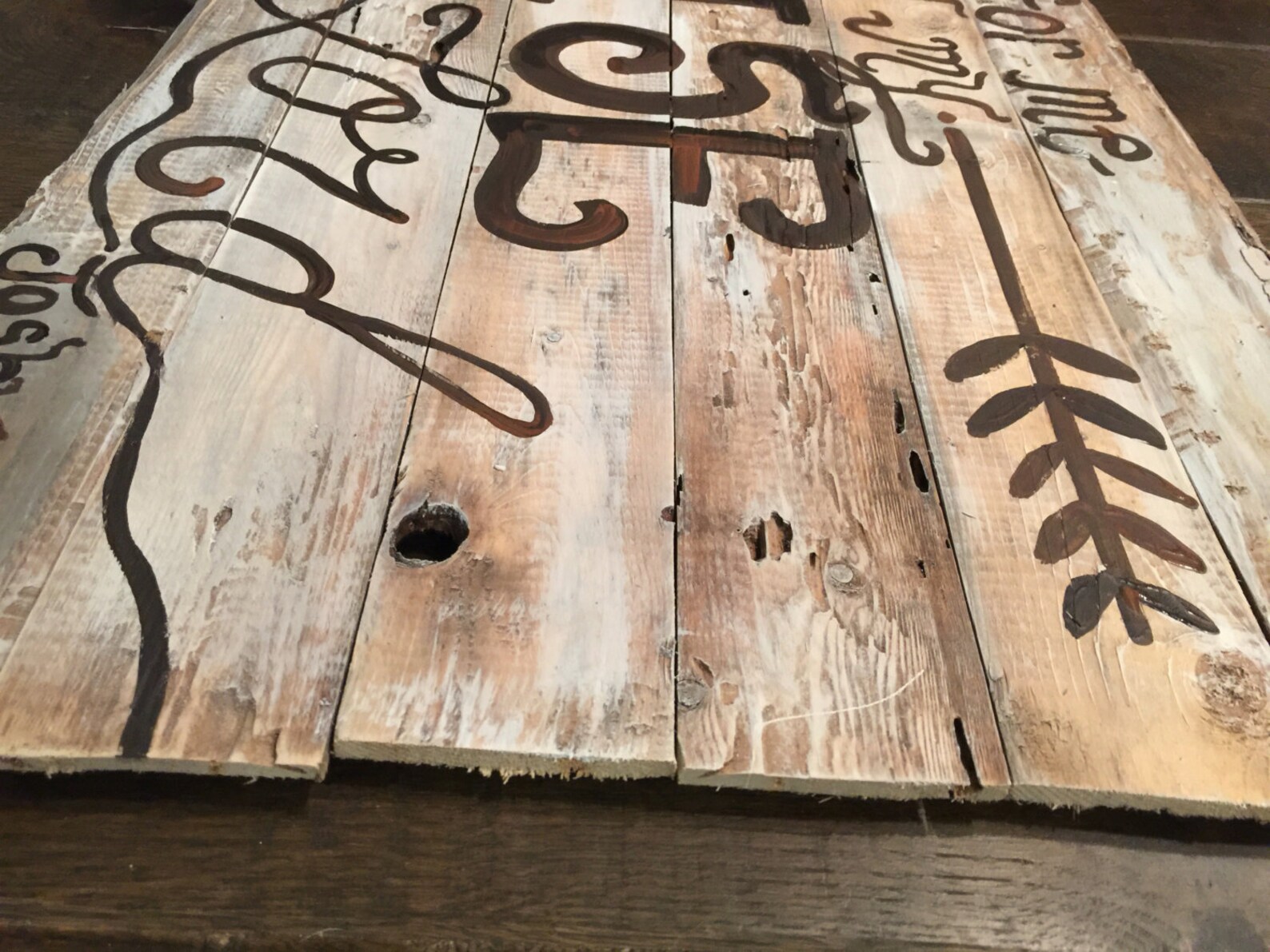 In My House We Will Serve the Lord Reclaimed Barn Wood Signs - Etsy