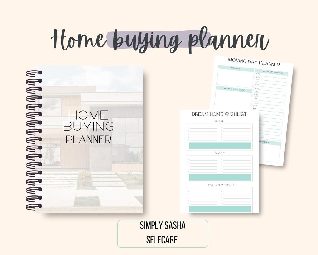 Home Buying Planner | Printable Digital House Hunt Organizer | Budget ...