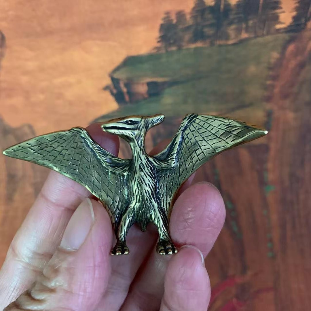 Vintage Jurassic Pterosaur Figurine Dinosaur Desk Decor Kids Gift ...