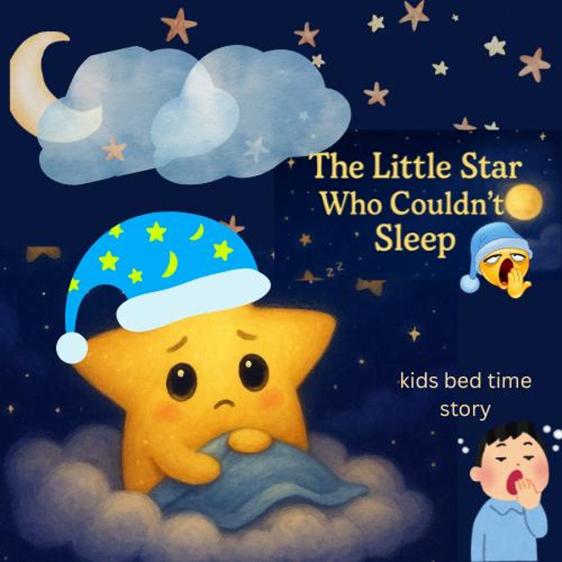 Printable Bedtime Storybook for Kids – the Little Star Who Couldn't ...