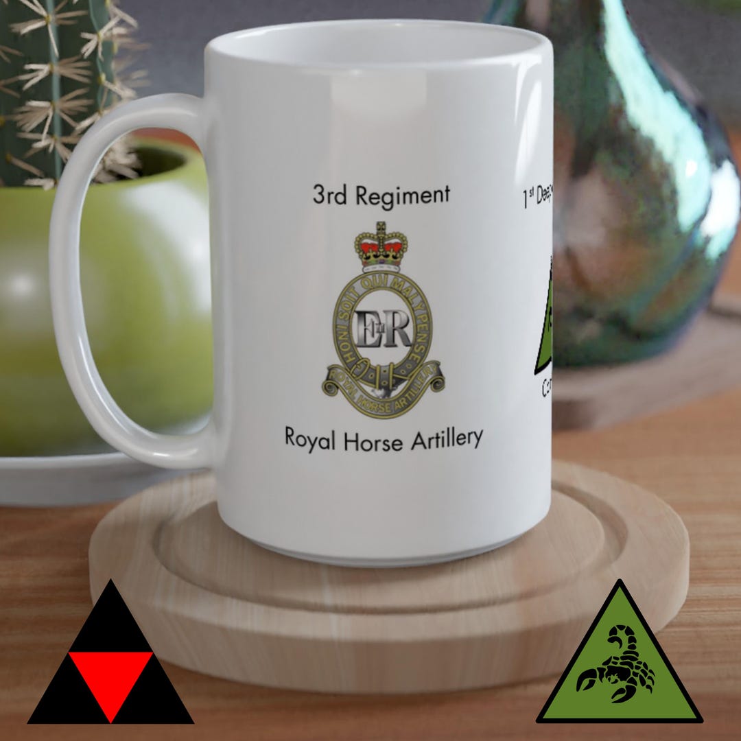 3rd Regiment Royal Horse Artillery Army Mug – Army Gift | 1st Deep ...