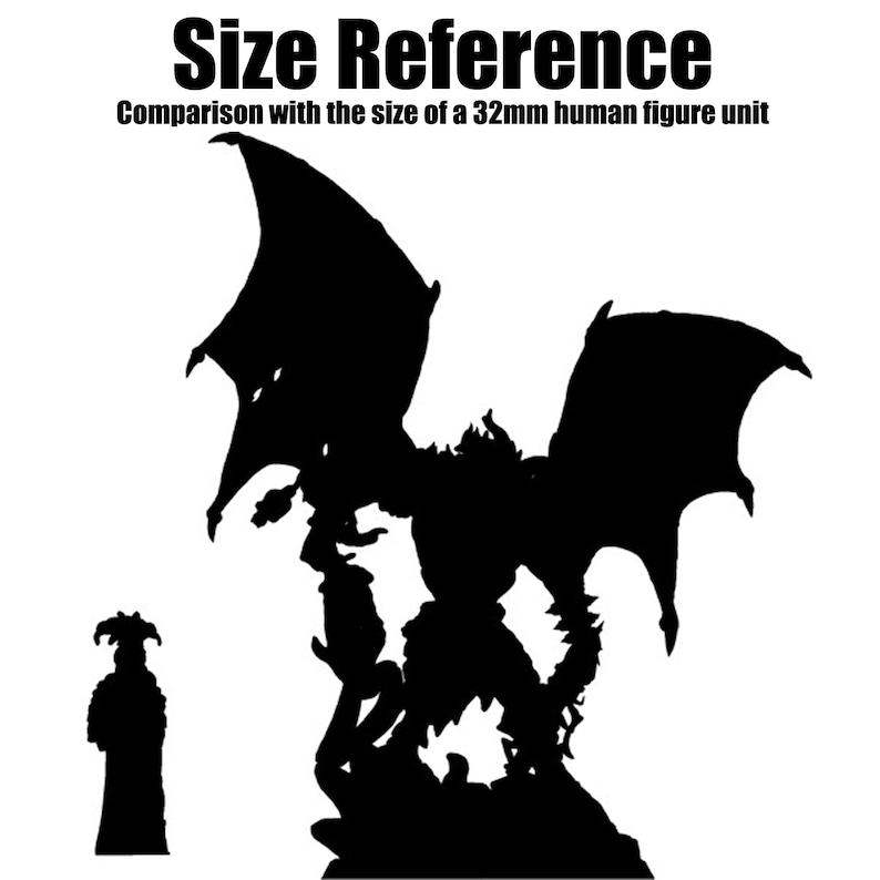 Balor Demon Miniature - Dnd Boss for TTRPG & Wargaming - Resin 3D Print ...
