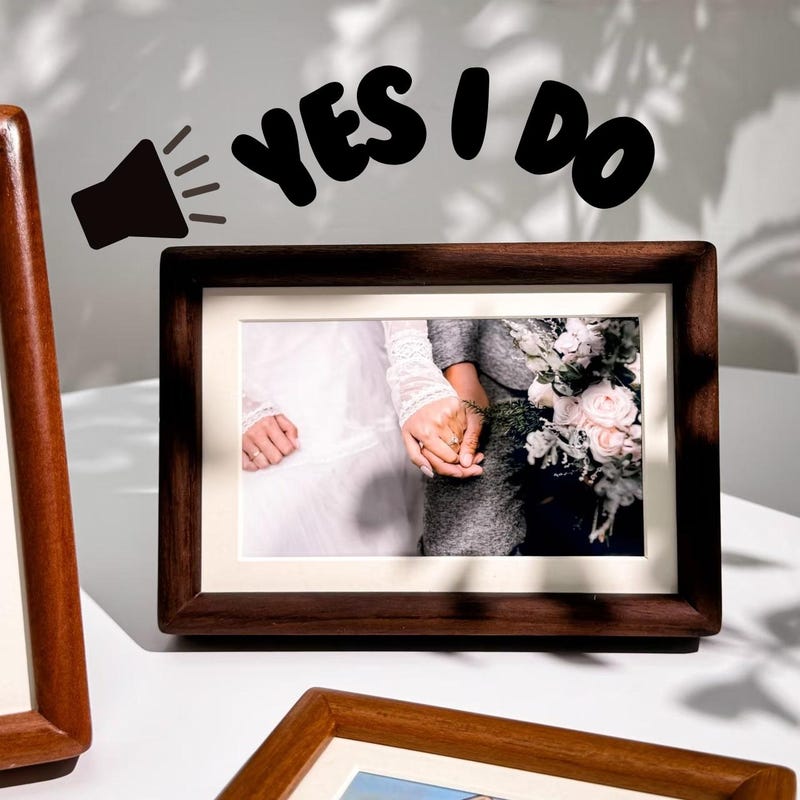 Voice Recording Picture Frame - Etsy