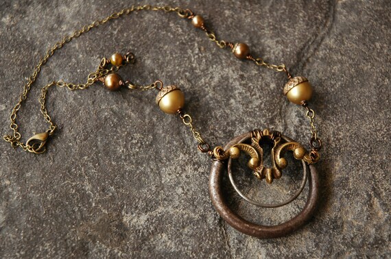 Items similar to Secret Keyhole Necklace on Etsy