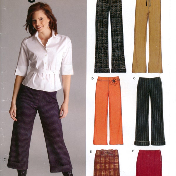 New Look Pants Sewing Pattern - Etsy