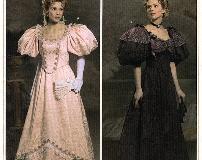 Simplicity 4078 Victorian Ball Gown Costume by Andrea Schewe - Etsy