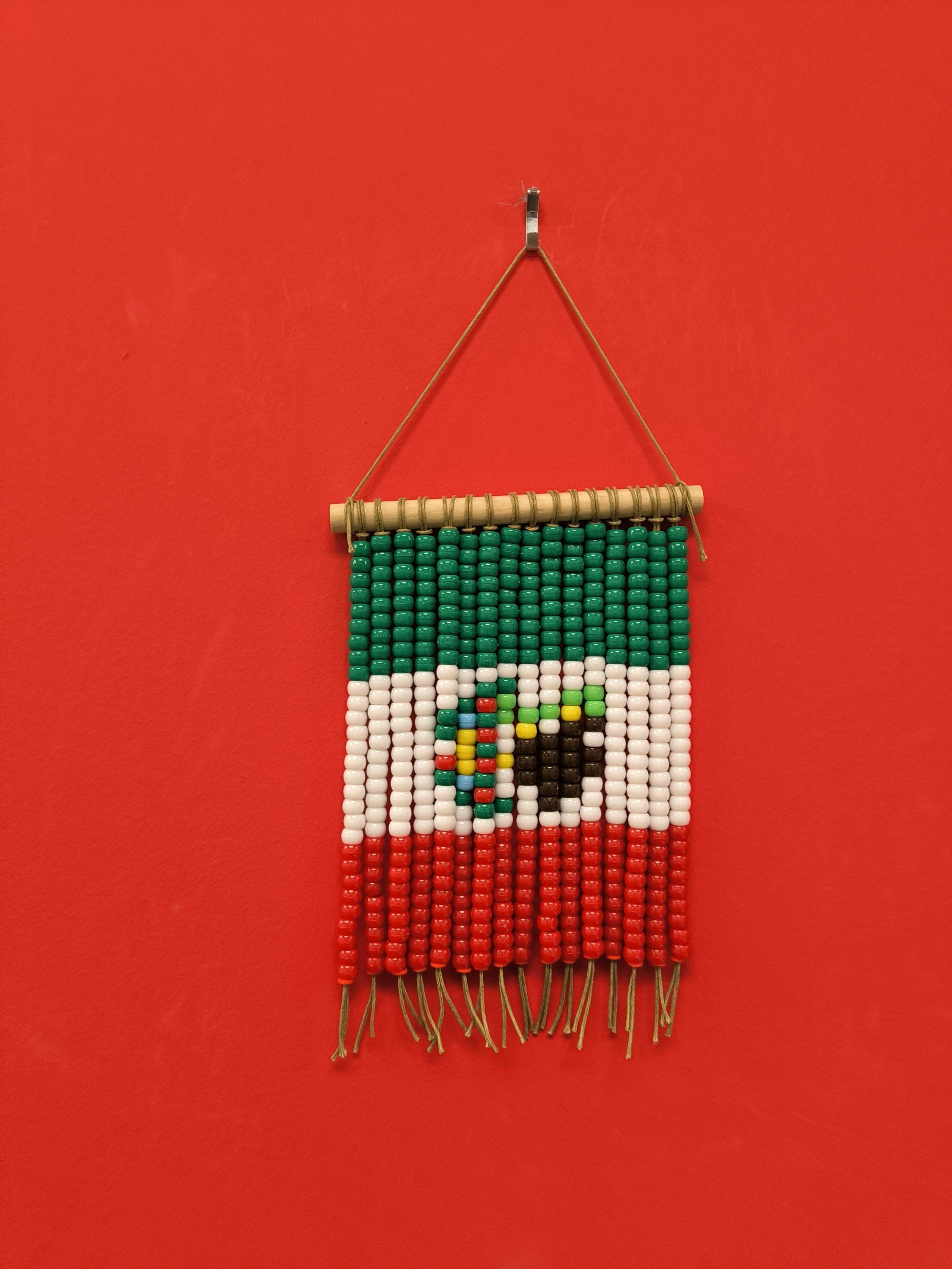 Bead It Yourself Mexico Flag Wall Decor Curtain DIY - Etsy