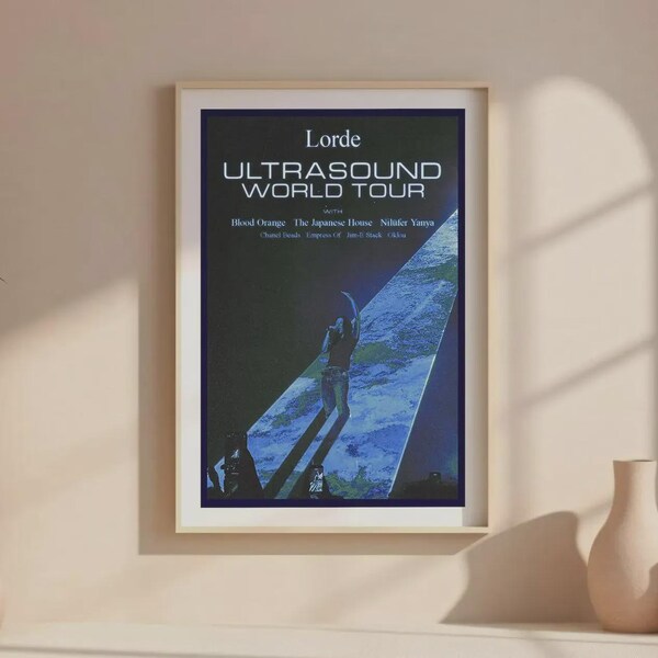 Lorde Ultrasound World Tour Merch - Etsy UK