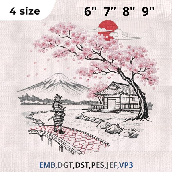 Sakura Embroidery - Etsy