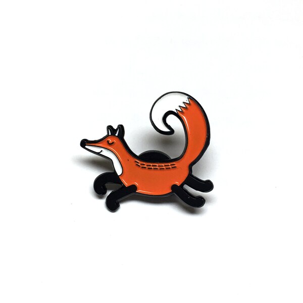 Fox Pin - Etsy