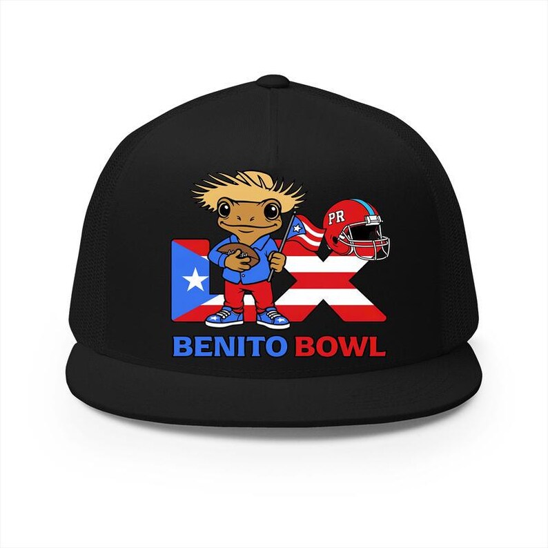 Benito Bowl 2026 Mesh Hat, Football Fan Cap, Puerto Rican Pride Gift ...