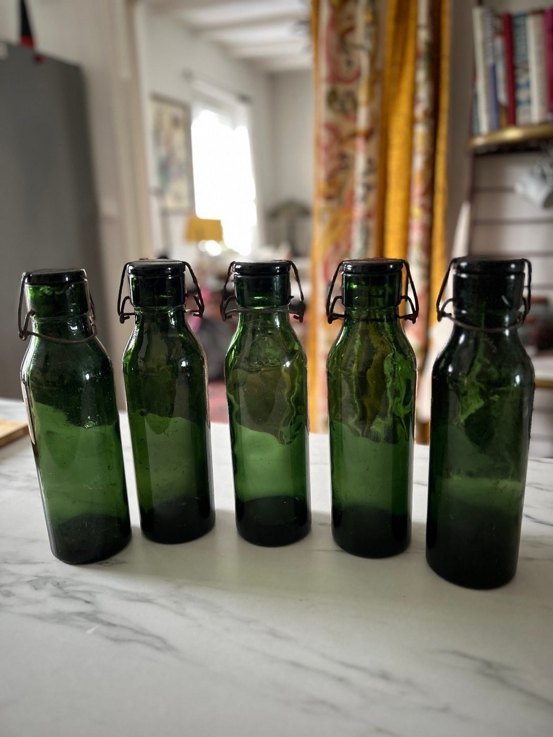 5 French Antique Preserving Bottles Very Old Canning Jars - Etsy